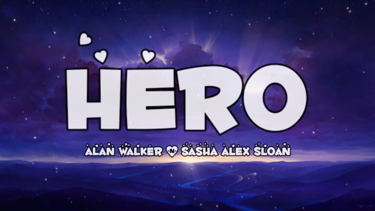 متن و ترجمه آهنگ Hero از Alan Walker و Sasha Sloan - ماگرتا