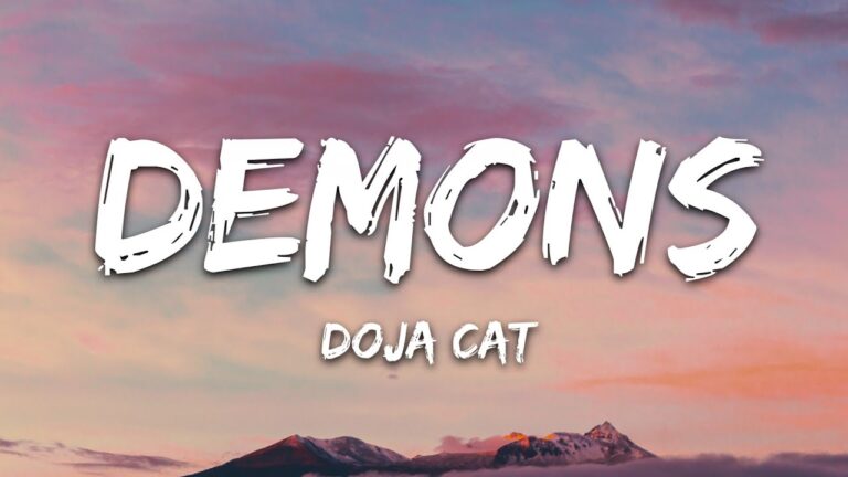 متن و ترجمه آهنگ Demons از Doja Cat - ماگرتا