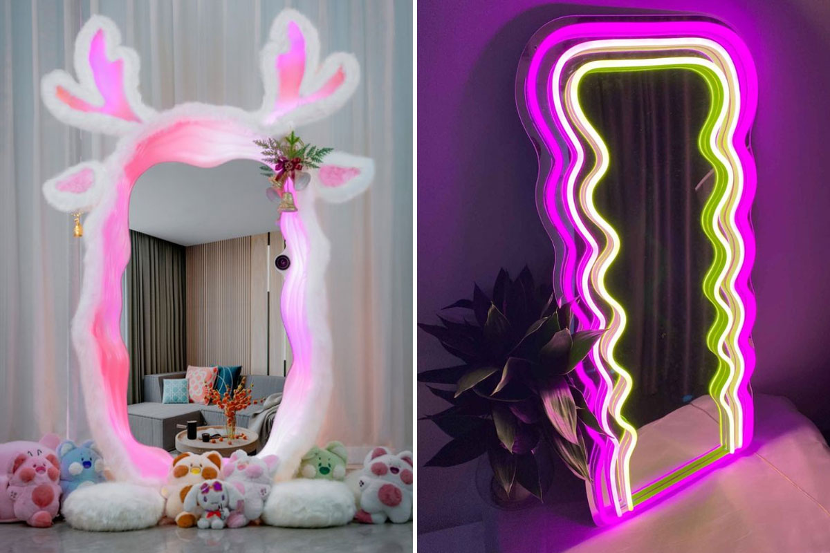 با این آینه قدی کارتونی بچه گانه زیباترین اتاق خانه را داشته باش - ماگرتا