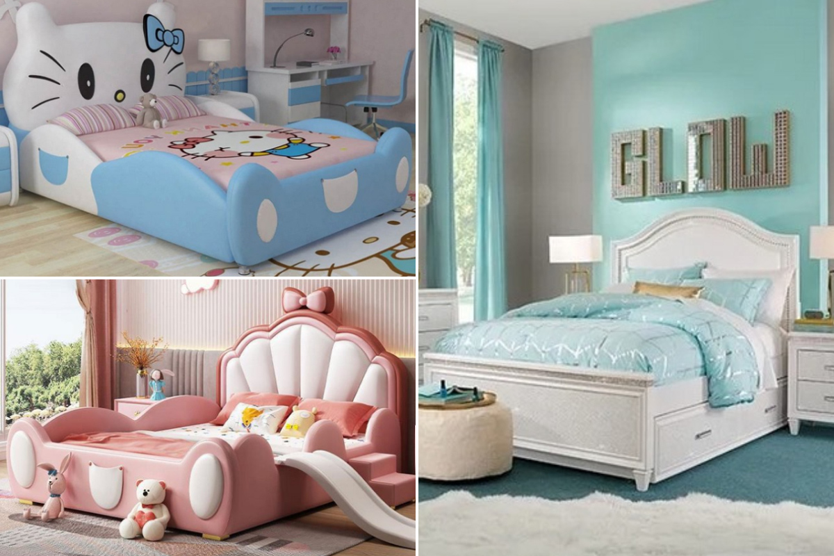 اگه می خوای قشنگ ترین تخت خواب دخترانه رو داشته باشی از این مدل‌ها غافل ...
