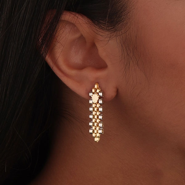 با این ۳۸ مدل گوشواره طرح رولکس زنانه جدید ۱۴۰۲ خیره کننده ظاهر شوید ...