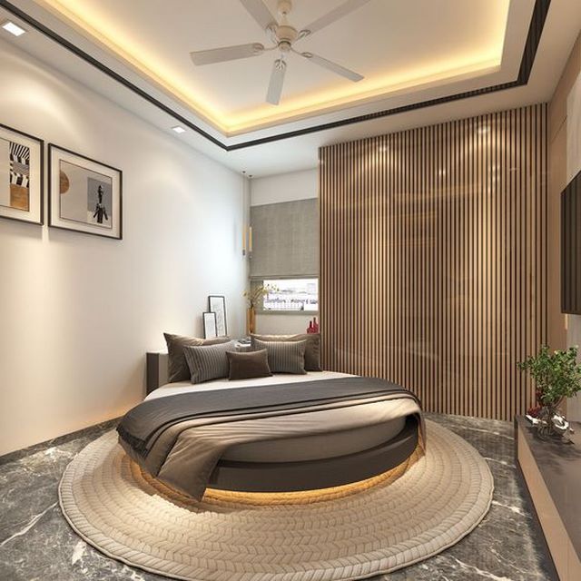 مدل تخت خواب گرد جدید، انتخابی هوشمندانه برای فضاهای کوچک - ماگرتا