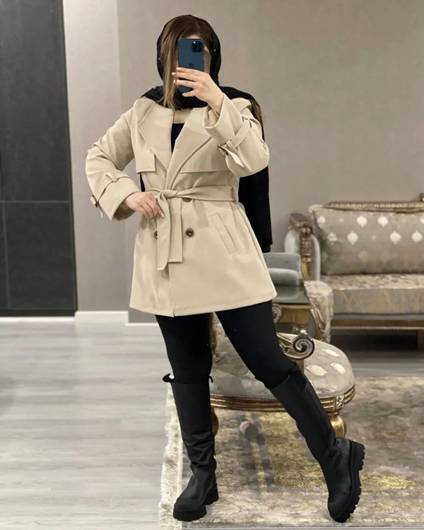 با این ۳۵ مدل پالتو رنگ روشن زنانه ، روشنایی و درخشانی را وارد ...