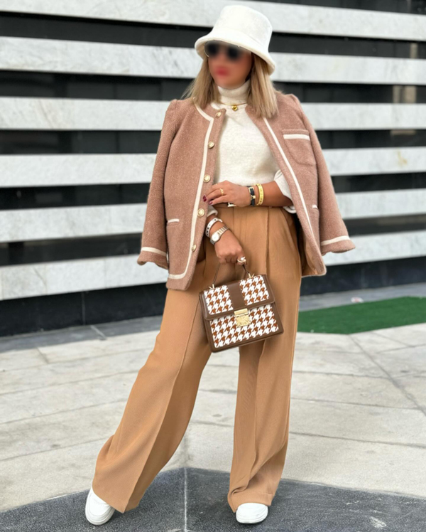 با این ۳۵ مدل پالتو رنگ روشن زنانه ، روشنایی و درخشانی را وارد ...