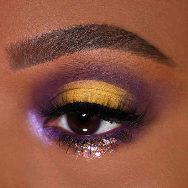 ۳۰ مدل میکاپ چشم با سایه زرد ؛ چشمانی برجسته و مجذوب کننده داشته باشید - ماگرتا