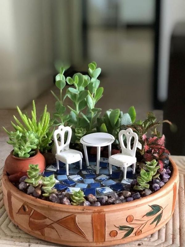 باغچه‌ی رویایی در اندازه کوچک ؛ ۳۰ مدل باغچه مینیاتوری که خانه شما را ...