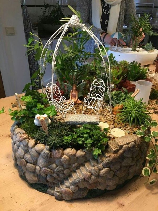 باغچه‌ی رویایی در اندازه کوچک ؛ ۳۰ مدل باغچه مینیاتوری که خانه شما را ...