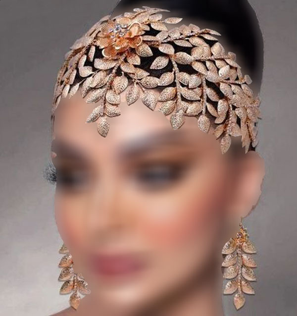۳۸ مدل از جذاب ترین و شیک ترین مدل های هد بند عروس - ماگرتا