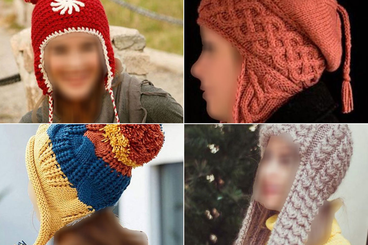 ۴۰ مدل کلاه رو گوشی بافتنی زنانه که تکمیل کننده استایل خاص شماست - ماگرتا