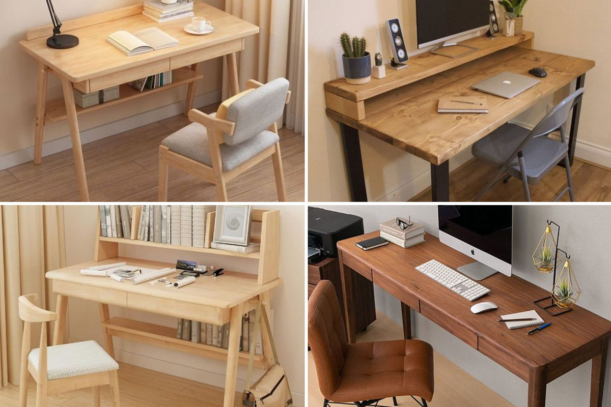 ۴۷ مدل میز مطالعه ساده اما شیک ؛ هم درس بخوانید هم مینیمالیست باشید ...