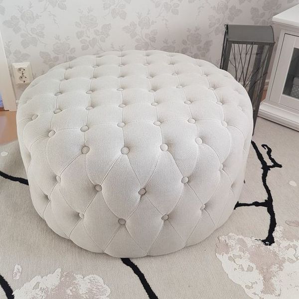 دکوراسیون رویایی با میز جلو مبلی پاف [مدل‌های ترند 2024] - ماگرتا