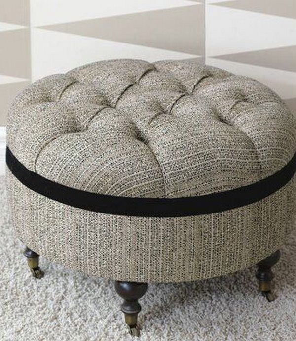 دکوراسیون رویایی با میز جلو مبلی پاف [مدل‌های ترند 2024] - ماگرتا