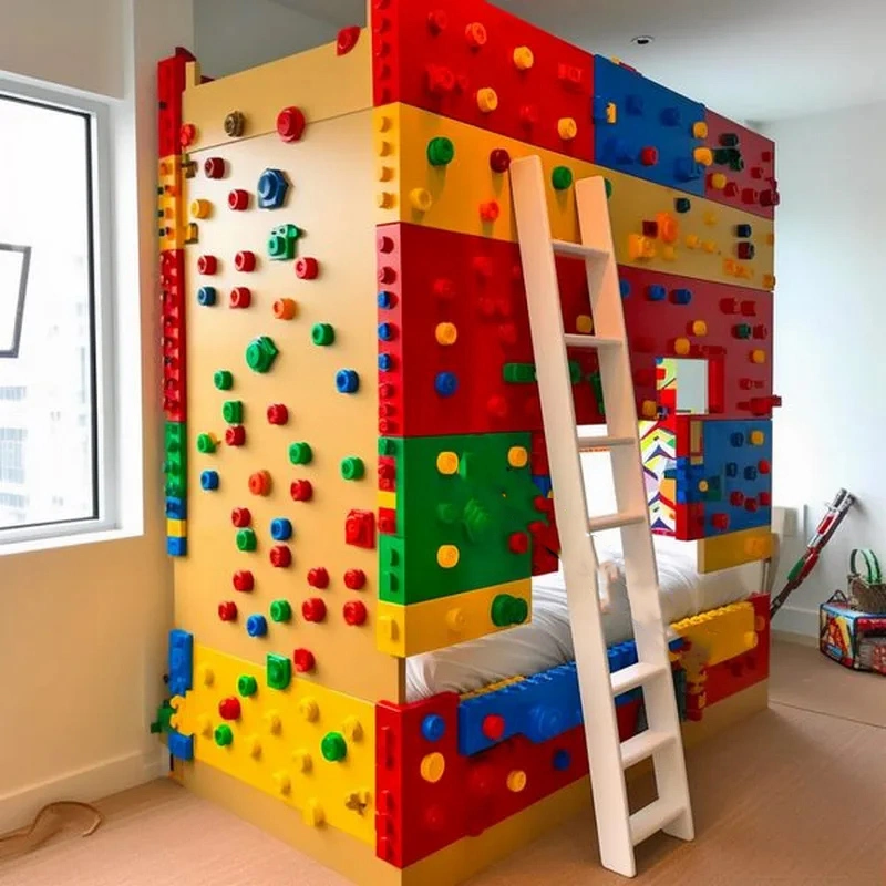 تخت خواب های دوطبقه لگو / اینارو بچه ات ببینه دیگه از اتاقش بیرون نمیاد ...