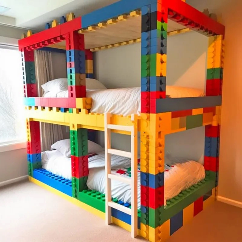 تخت خواب های دوطبقه لگو / اینارو بچه ات ببینه دیگه از اتاقش بیرون نمیاد ...