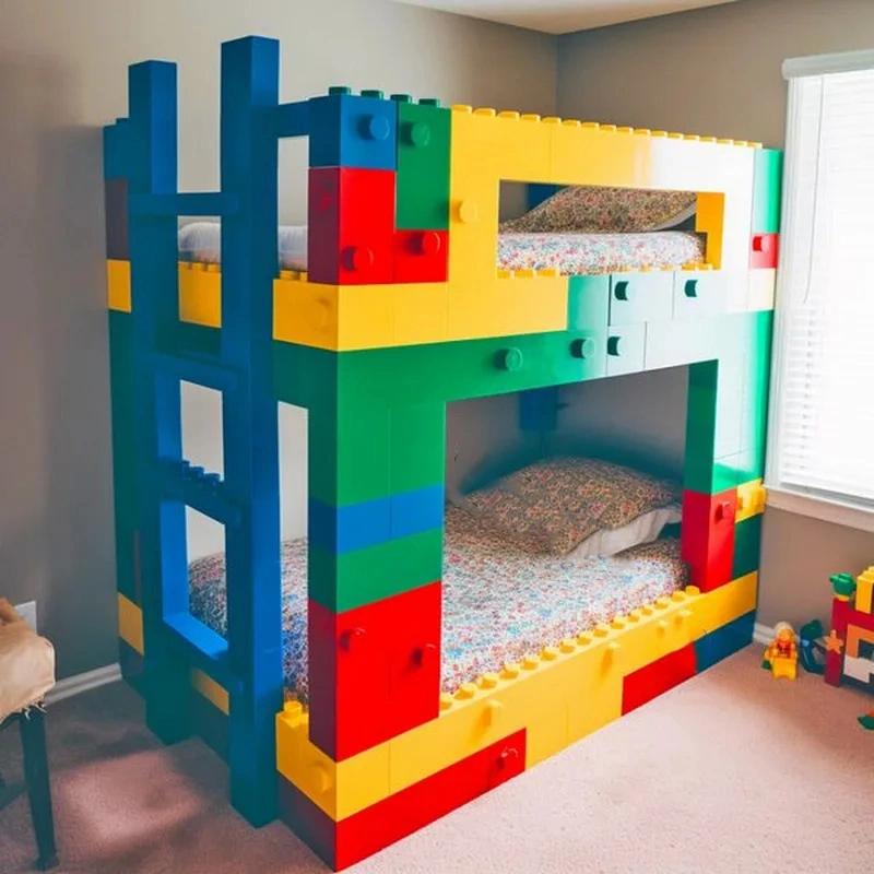 تخت خواب های دوطبقه لگو / اینارو بچه ات ببینه دیگه از اتاقش بیرون نمیاد ...