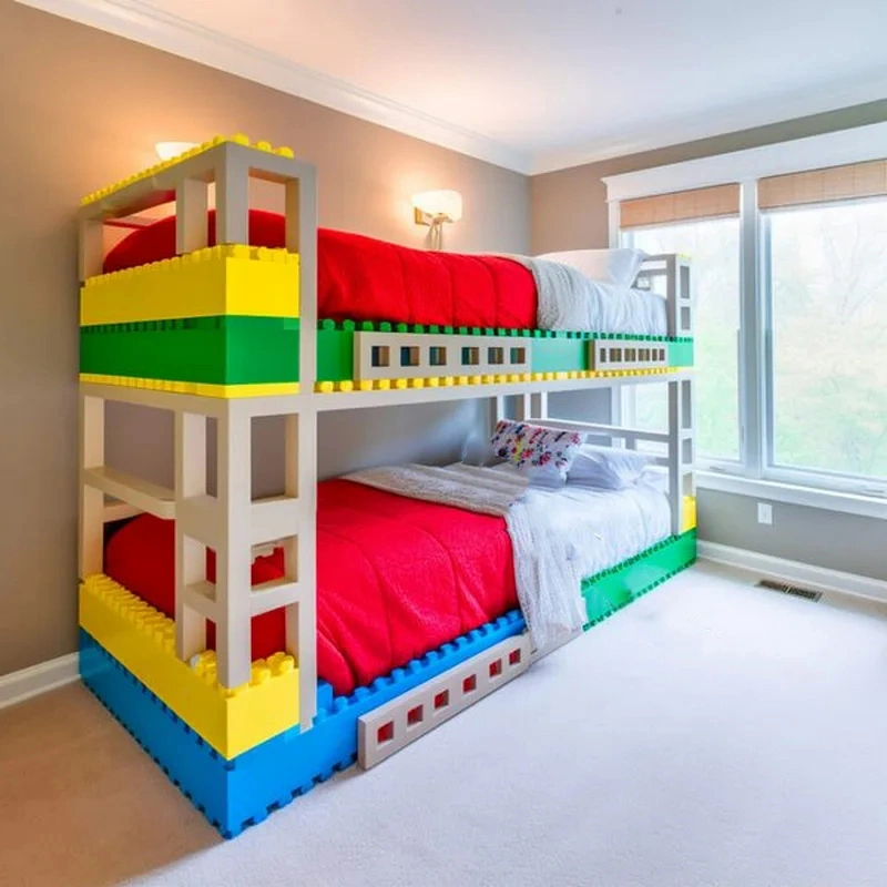 تخت خواب های دوطبقه لگو / اینارو بچه ات ببینه دیگه از اتاقش بیرون نمیاد ...