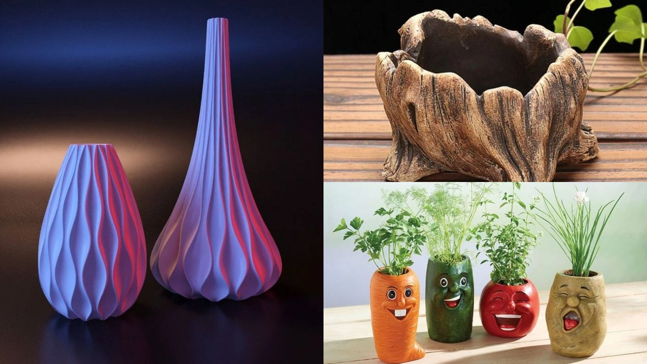 چیدمان رویایی با گلدان سفالی مدرن / الهام بخشیدن به گوشه های دنج خانه ...