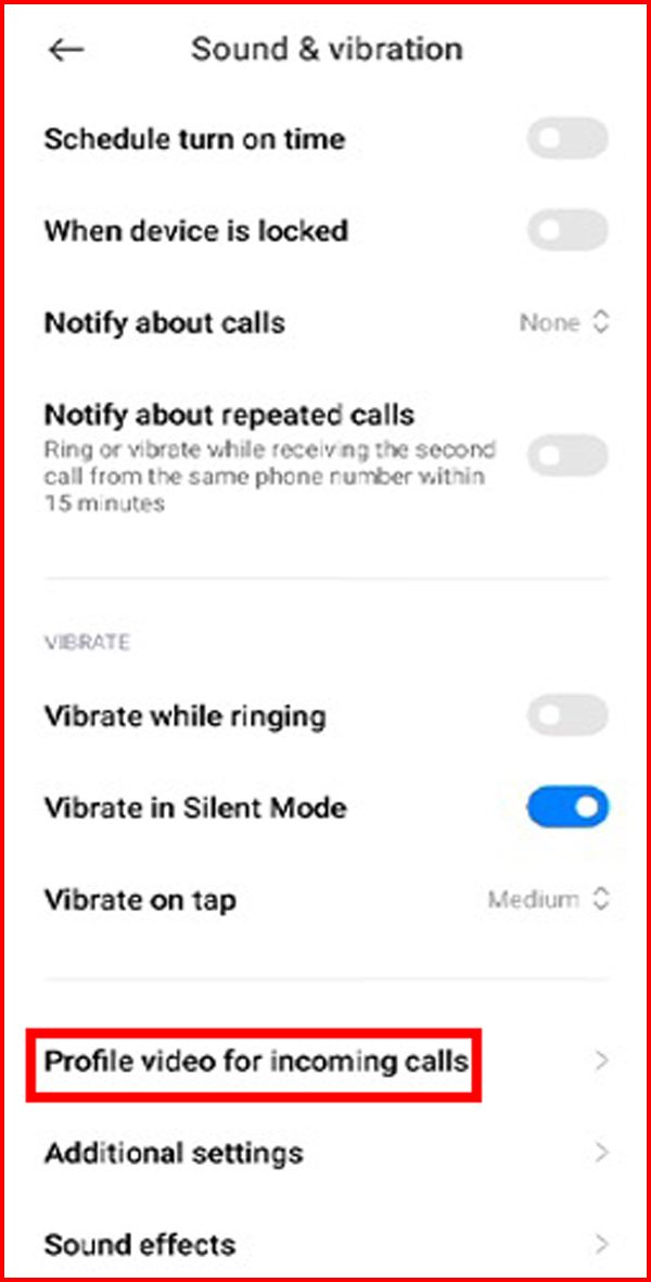آموزش تغییر پس زمینه تماس شیائومی بدون برنامه - ماگرتا