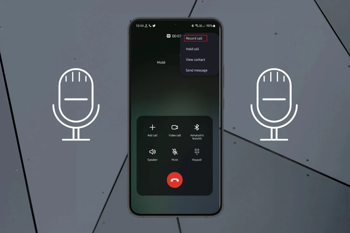 آموزش ضبط مکالمه دو طرفه گوشی سامسونگ و معرفی بهترین برنامه‌ها - ماگرتا