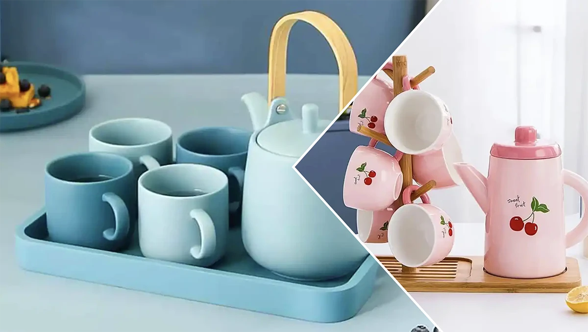 سرویس چایی خوری رنگی: ۱۵ ایده جذاب برای پذیرایی های رنگارنگ - ماگرتا