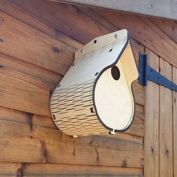 ۲۰ مدل لانه چوبی پرندگان با طراحی خلاقانه مخصوص باغ و تراس - ماگرتا