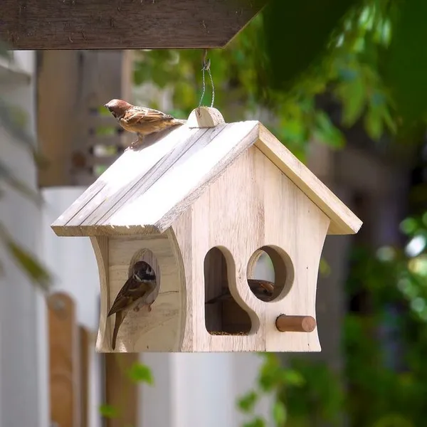 ۲۰ مدل لانه چوبی پرندگان با طراحی خلاقانه مخصوص باغ و تراس - ماگرتا
