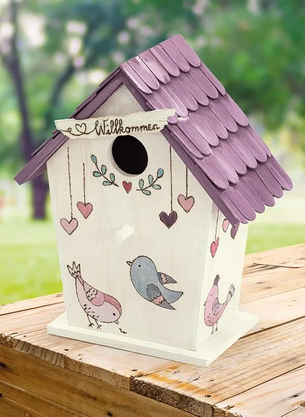 ۲۰ مدل لانه چوبی پرندگان با طراحی خلاقانه مخصوص باغ و تراس - ماگرتا