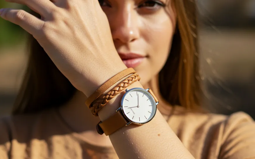 راهنمای نحوه ست کردن دستبند با ساعت مچی - ماگرتا