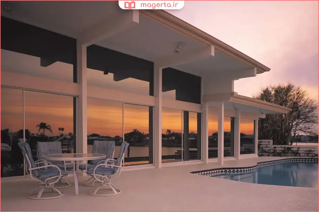 بهترین رنگ شیشه رفلکس: جلوه‌ای درخشان برای پنجره‌های خاص - ماگرتا